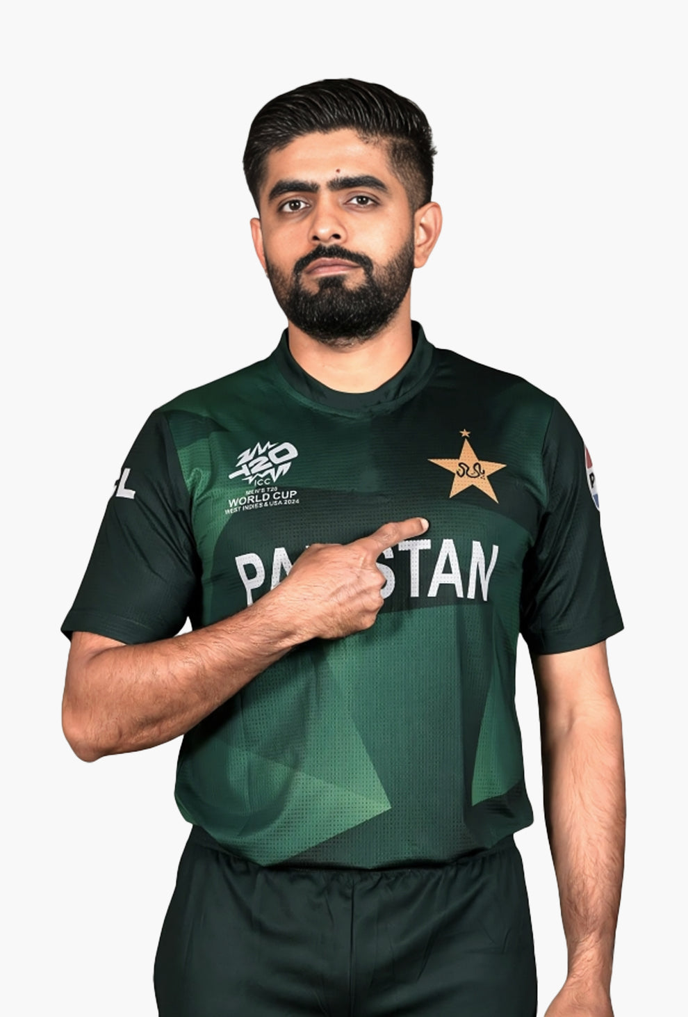 Mens - Polyester T Shirt - Pakistan Cricket